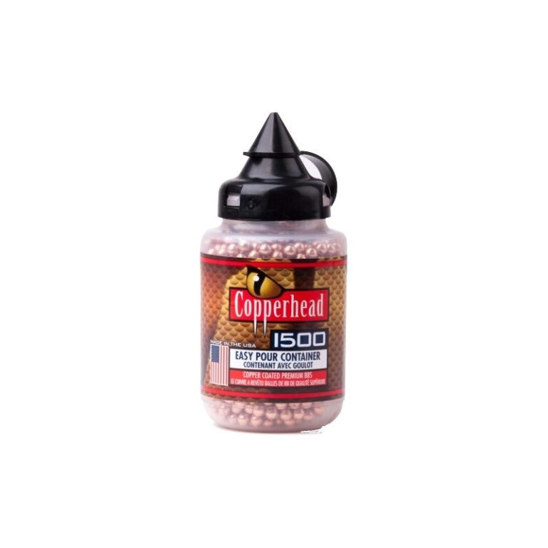 Μπίλιες Αεροβόλου Crosman | Copperhead BB's 4.5mm - 1500pcs - Arvila.gr ...